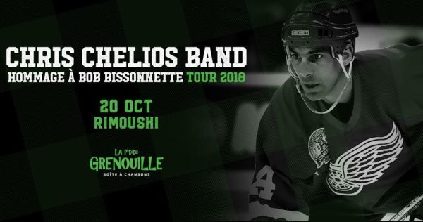 Hommage à BOB BISSONNETTE | Chris Chelios | Quoi vivre à Rimouski