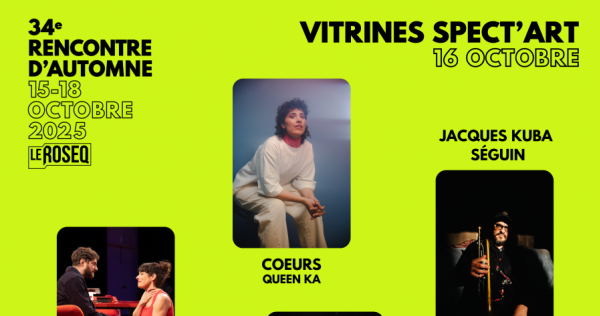 Vitrine ROSEQ | Théâtre bistouri, Queen Ka, Louis-Julien Durso, Jacques ...